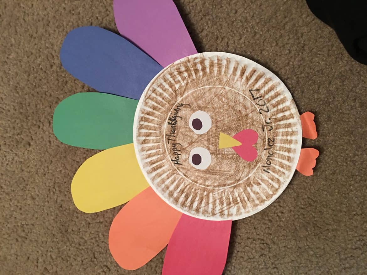 3 Easy Turkey Thanksgiving Crafts for Toddlers