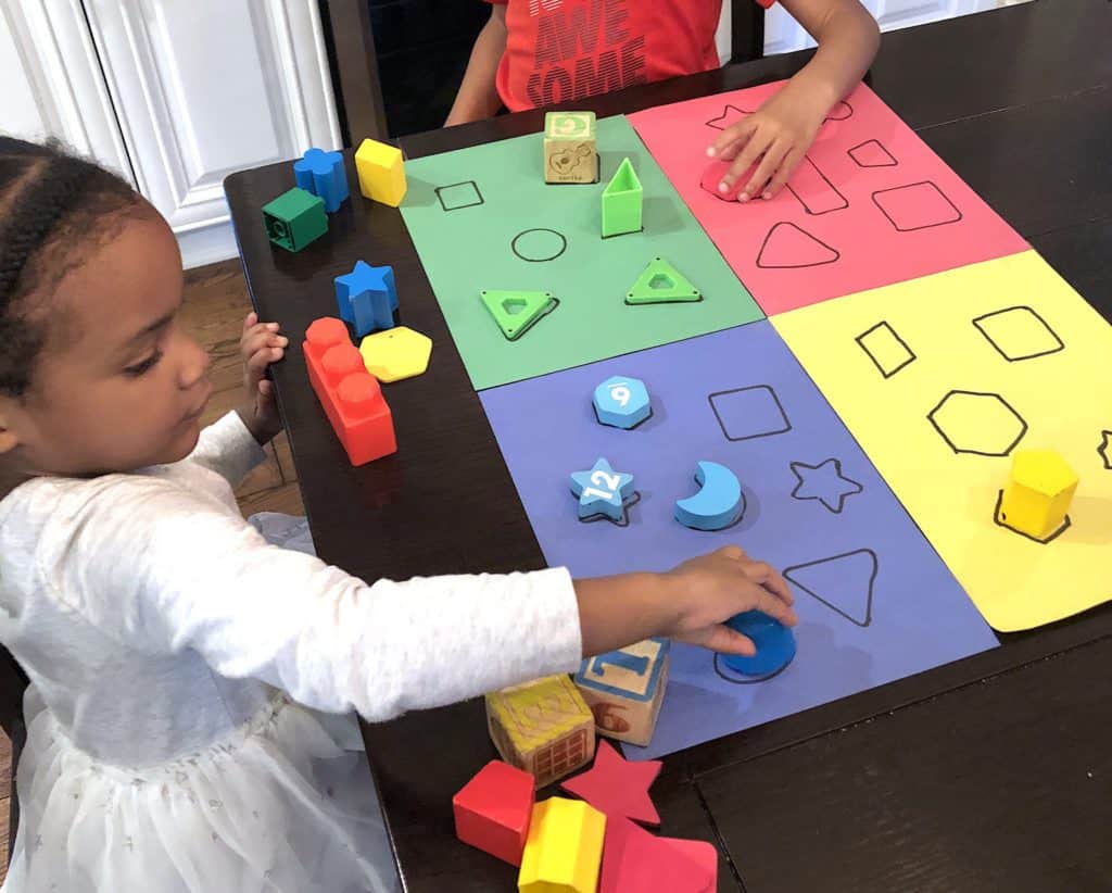 Shape Activities For Toddlers Color And Shape Sorting Shape Activities For Toddlers Color And Shape Sorting