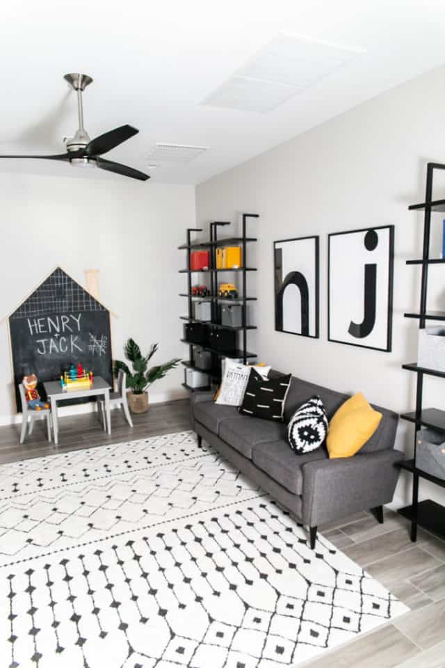 modern playroom ideas | Keep Toddlers Busy