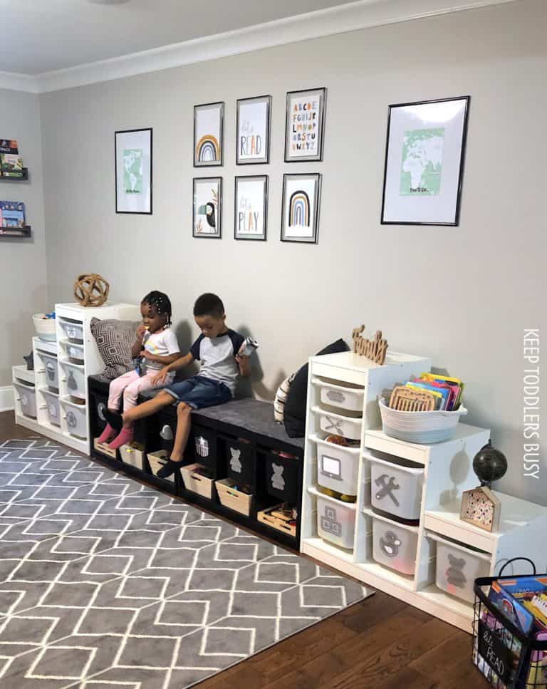 PLAYROOM-DESIGN-AND-STORAGE-IDEAS- | Keep Toddlers Busy