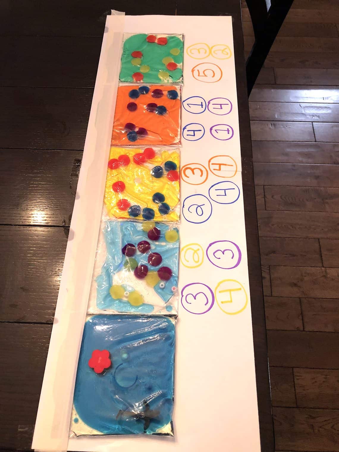 Sensory Activities Toddlers Will Love: Sensory Bag Counting