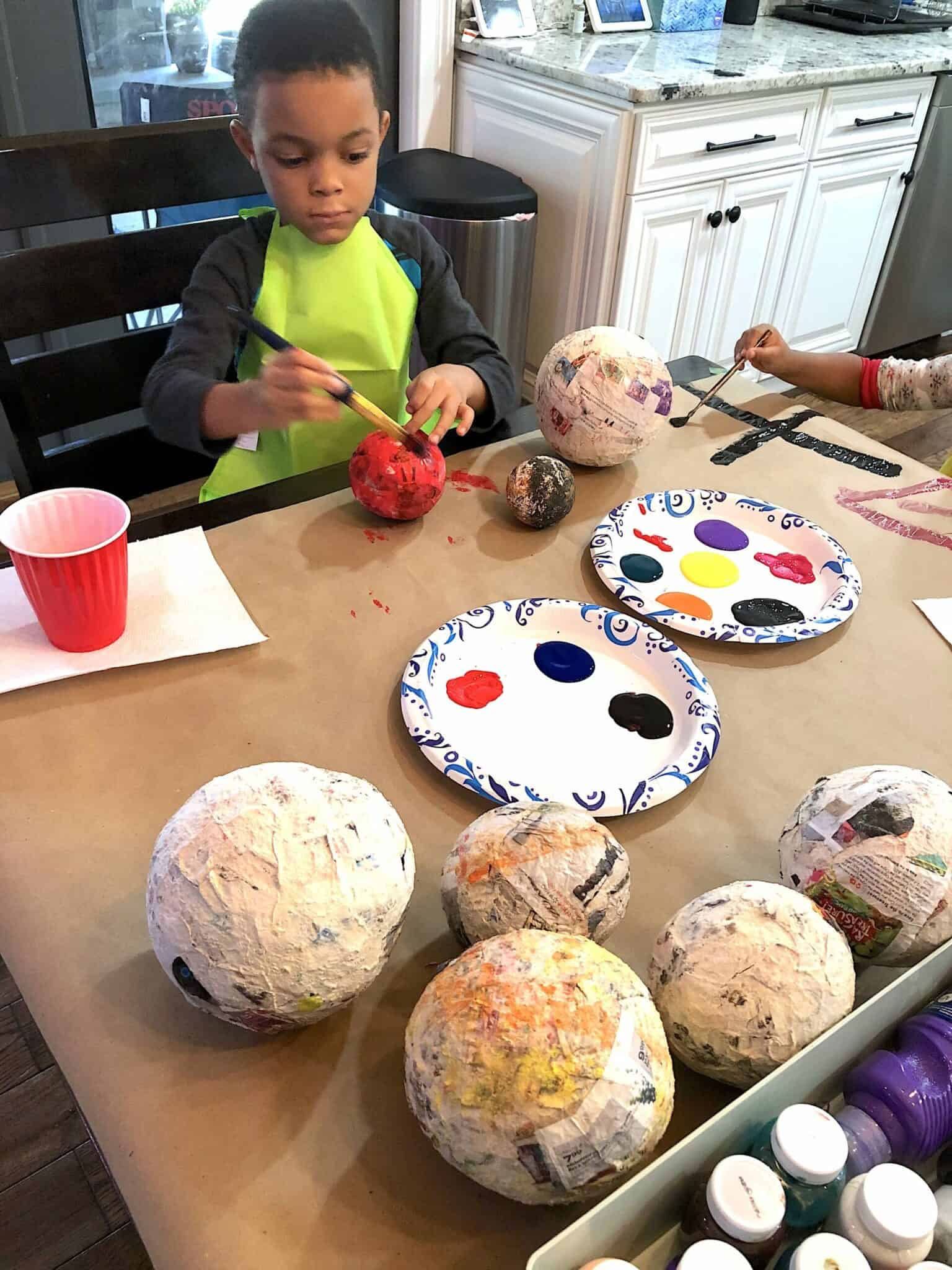 Paper Mache Projects For Kids Painting Keep Toddlers Busy