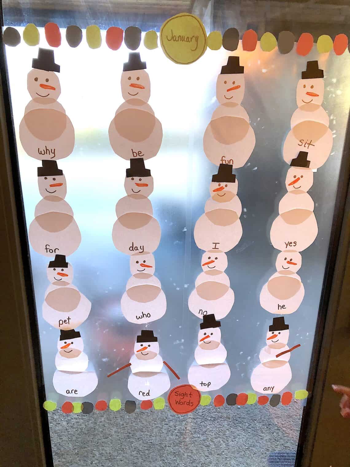 The Absolute Best Winter Sight Word Activity For Kids