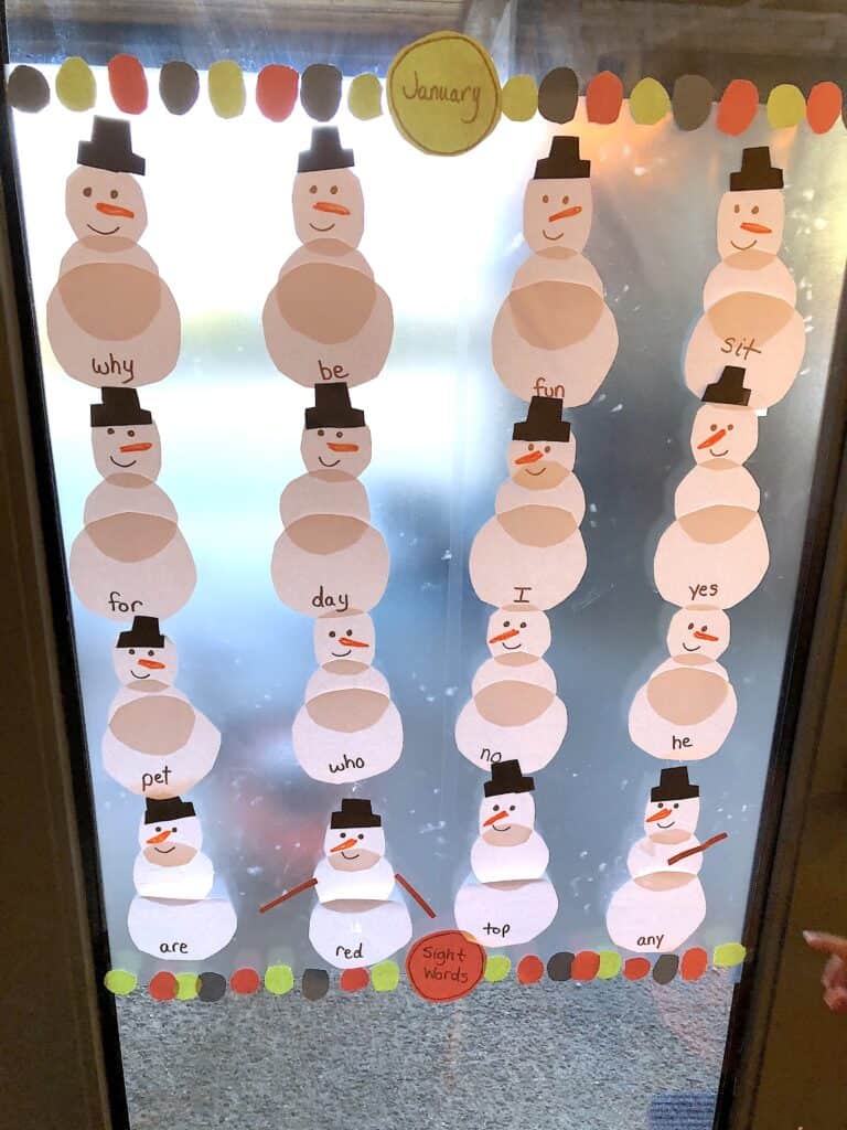 The Absolute Best Winter Sight Word Activity For Kids