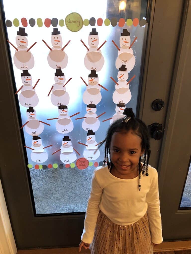 The Absolute Best Winter Sight Word Activity For Kids