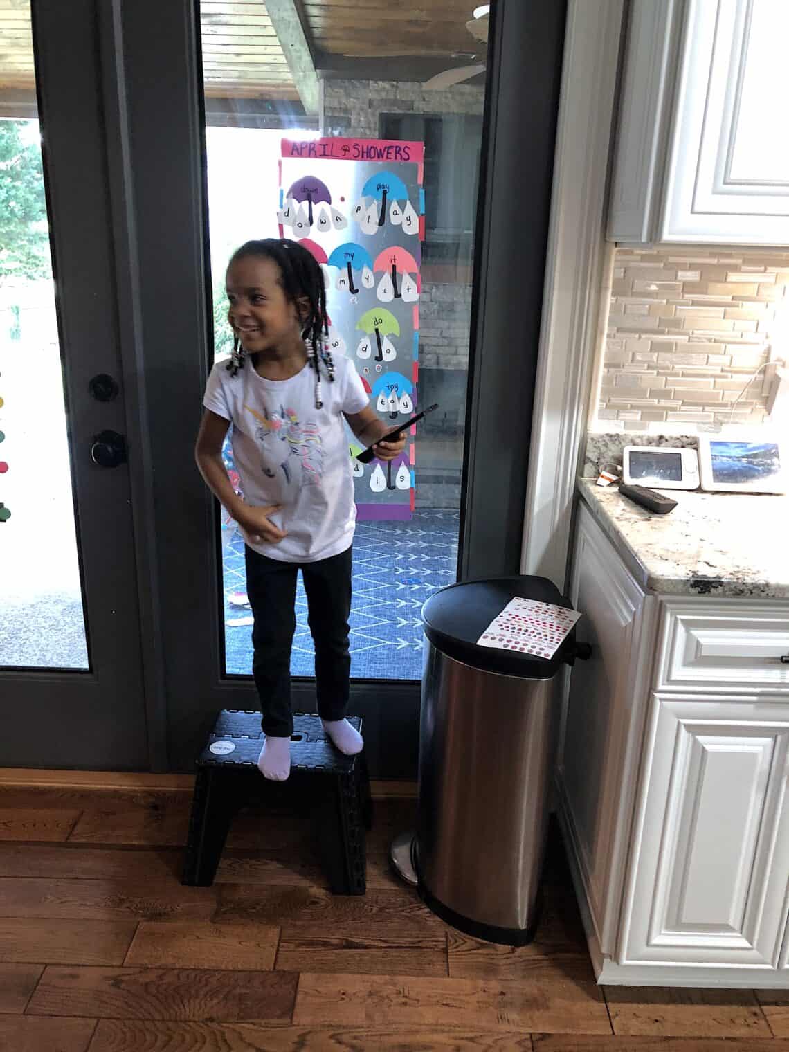 The Best April Showers Preschool Sight Word Activity