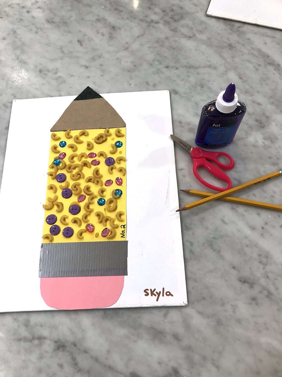 Back To School Craft for fall | Keep Toddlers Busy