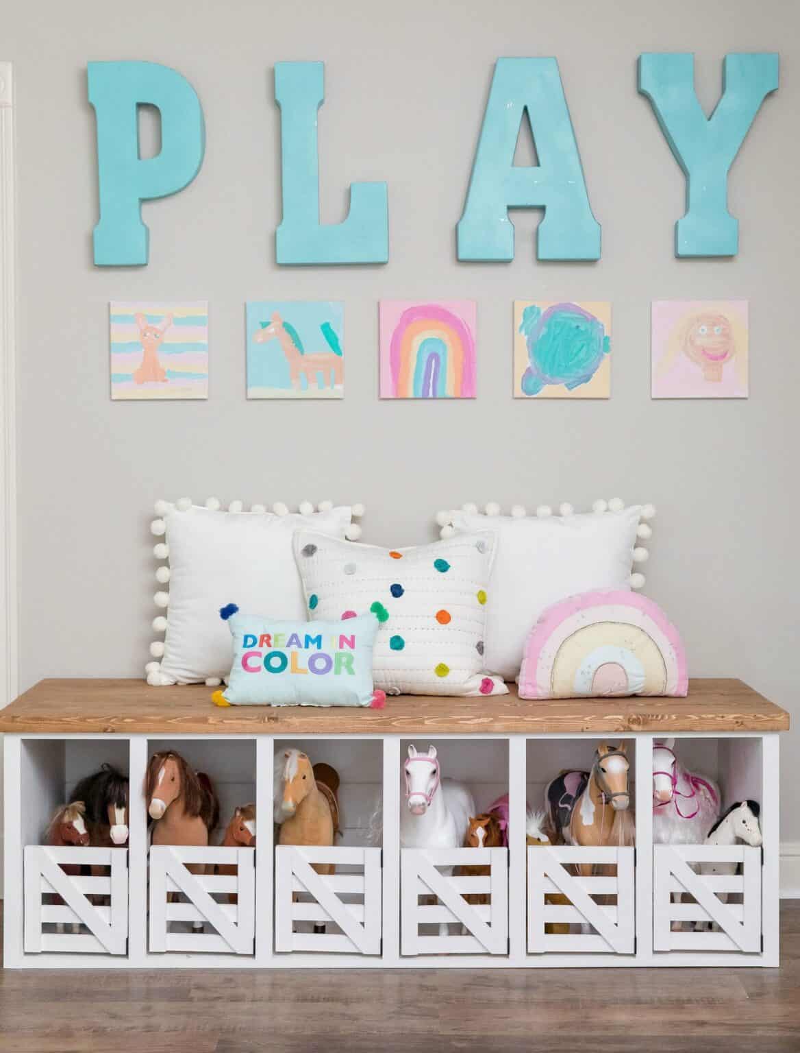 39+ Fun Playroom Organization Ideas For Girls You Will Love