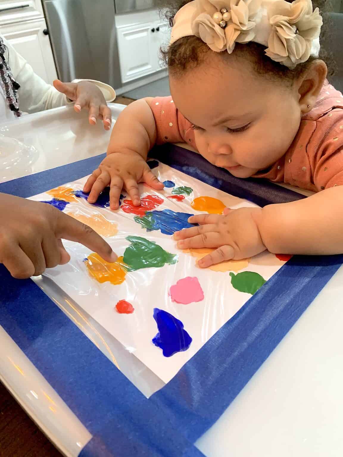 How To Entertain Your Child with Mess-Free Baby Art Activities