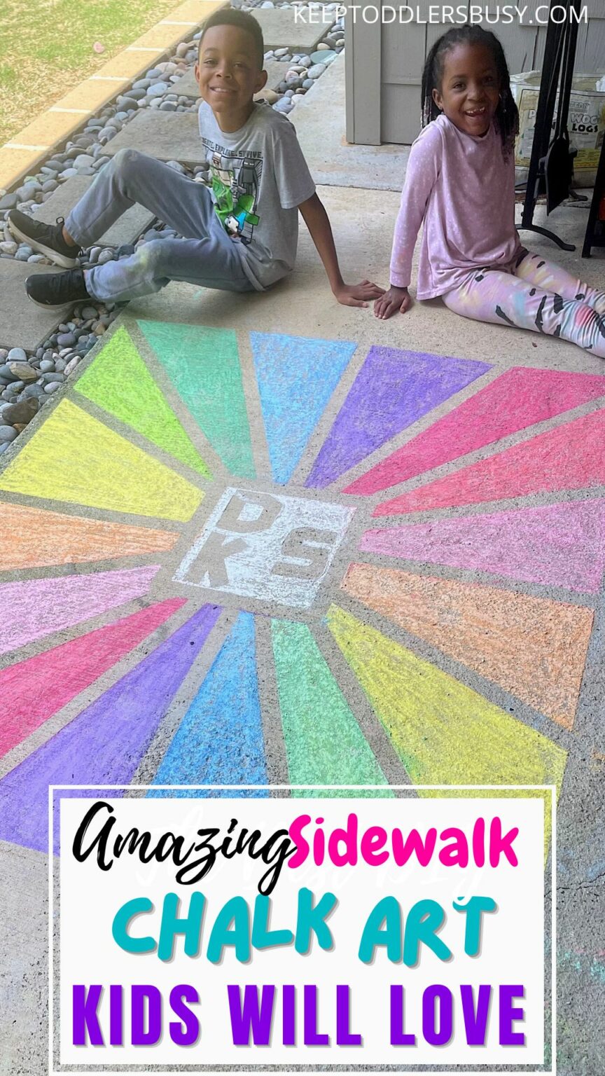 Amazing Sidewalk Chalk Art Kids Will Love To Create