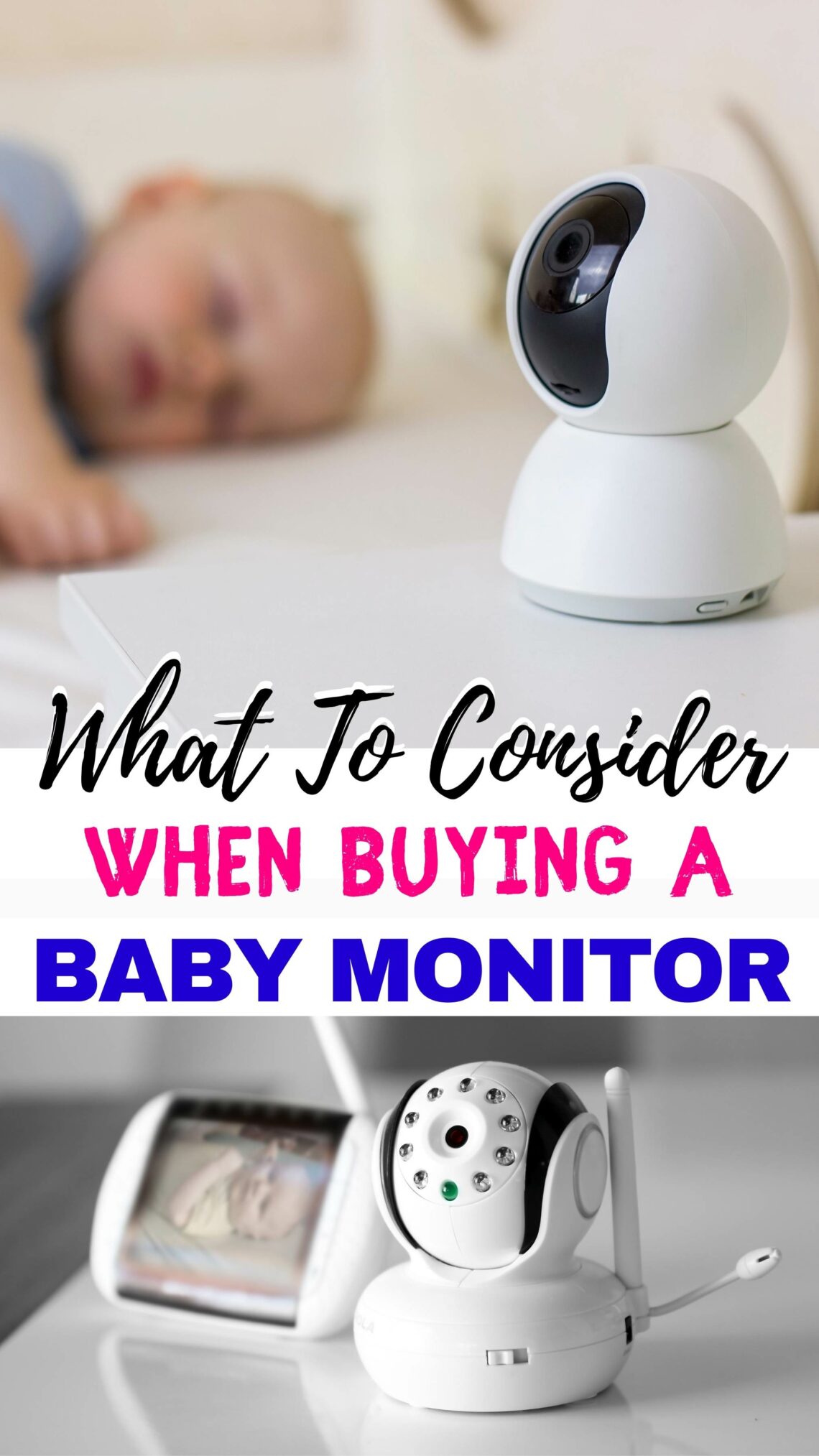 What New Parents Need To Consider When Buying A Baby Monitor